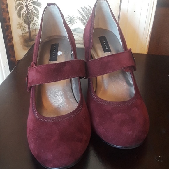 Array | Shoes | Burgundy Shoes | Poshmark